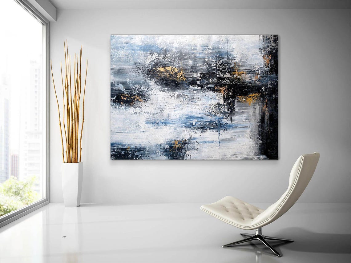 Large Abstract Canvas Art,extra Large Abstract Canvas Art,abstract ...