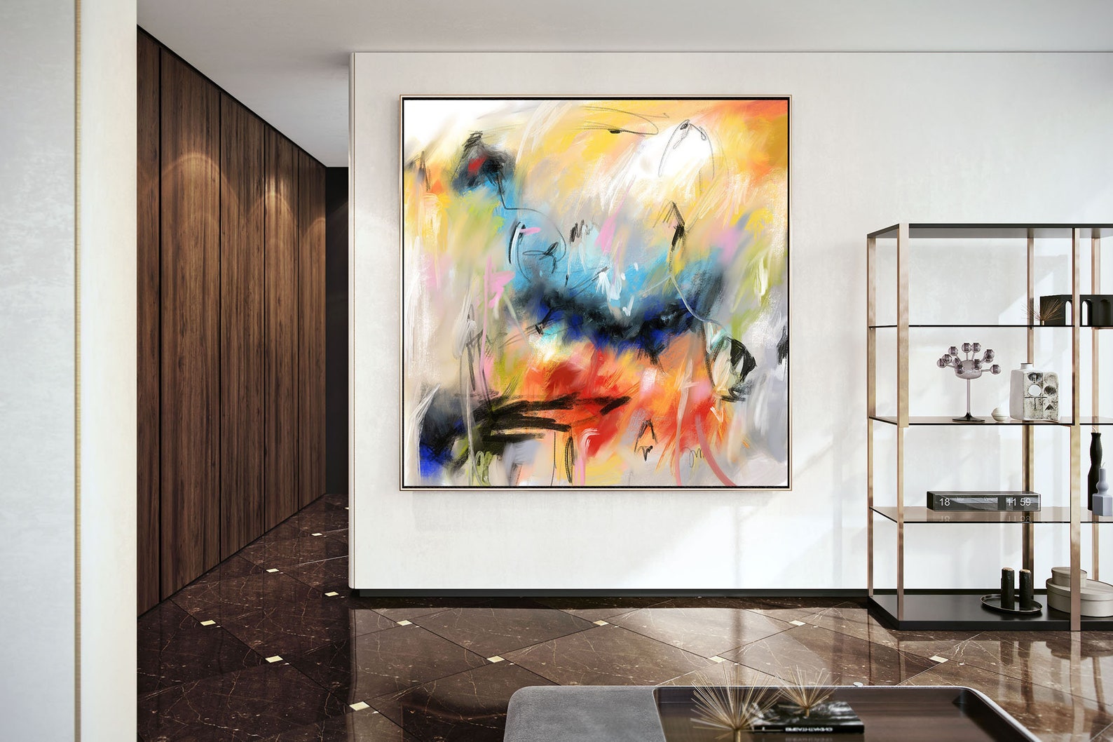 Extra Large Wall Art Decor for Home Office Original - Etsy