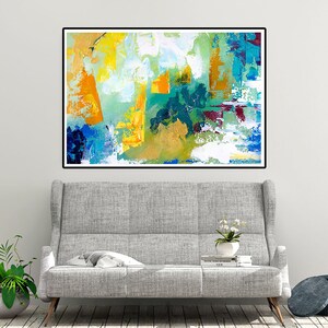 Extra Large Wall Art Original Handpainted Contemporary XL Abstract ...