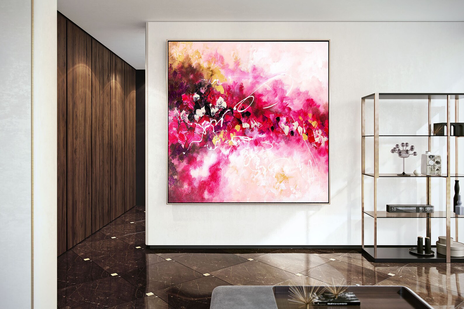 Extra Large Wall Art Original Painting on Canvas Contemporary - Etsy UK