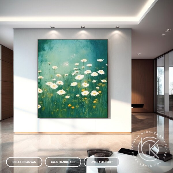 Hand Painted Canvas Wall Art - Etsy