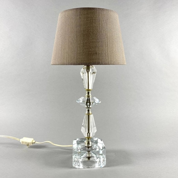 Glass Table Lamp - Etsy