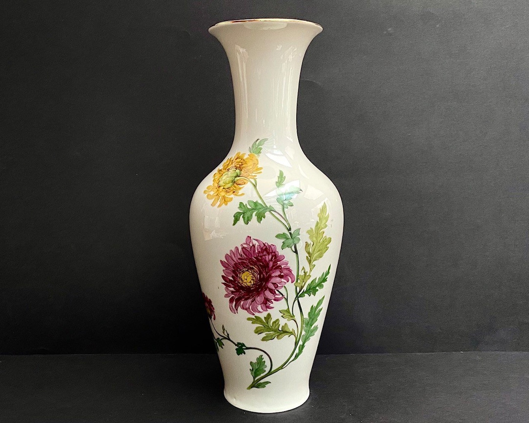 Vase Ivory White Porcelain Vase ESCHENBACH BAVARIA German Porcelain ...
