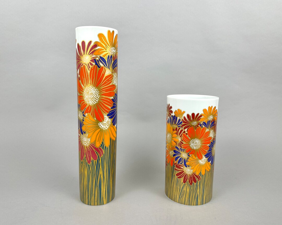 Vase Vintage in Porcelain From Rosenthal Studio Line Germany, 1980s ...