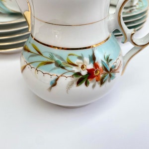 Antique Tea Set 1890 Years Germany C. Tielsch Tableware Antique Tea Set ...