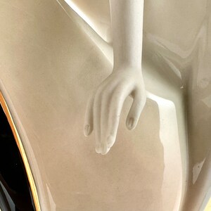 Gorgeous Porcelain and Marble Statuette by Galos, Spain, 1990s ...