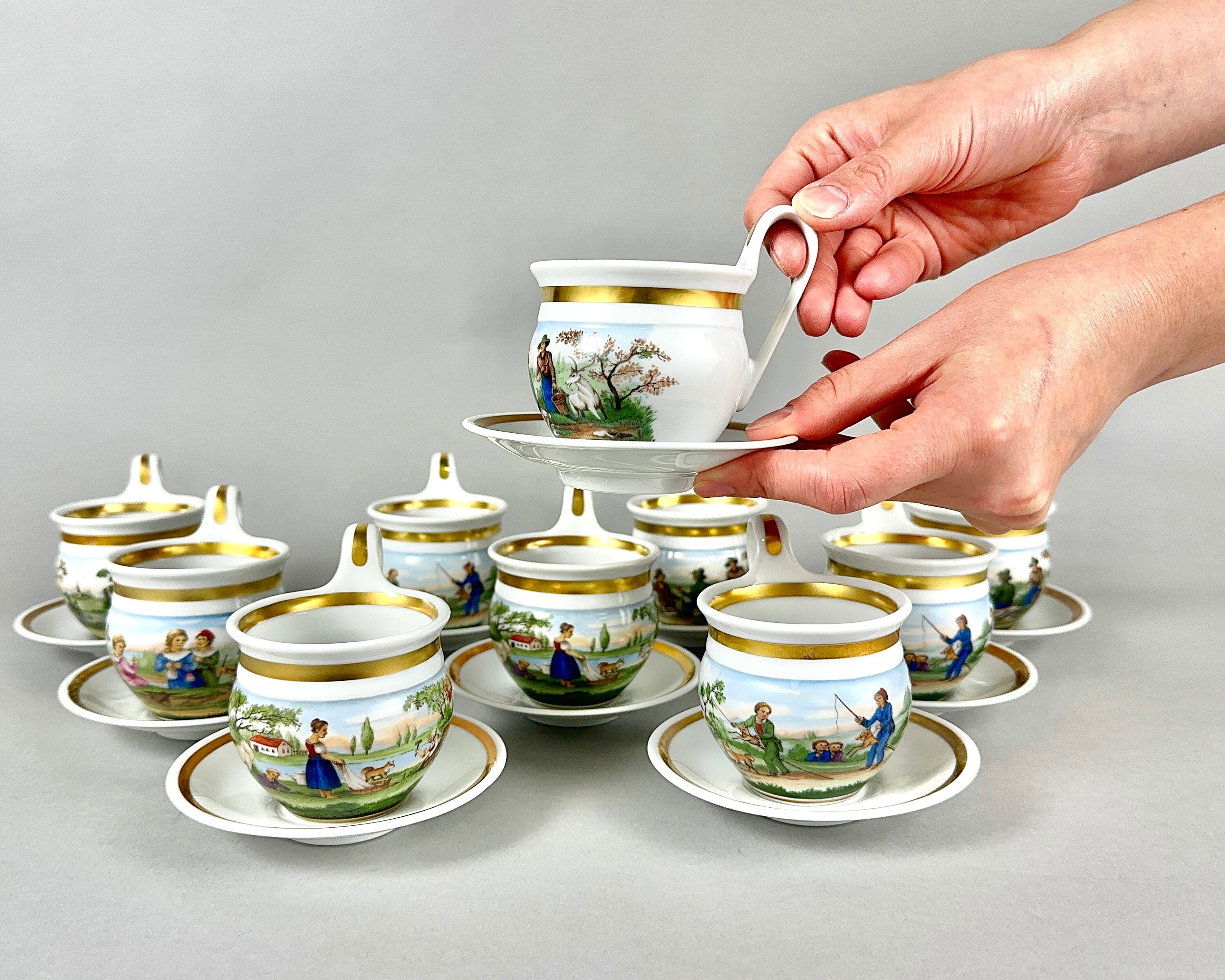 Vintage Weimar Porzellan Tea Cup and Saucer 1995-98 Germany - Etsy