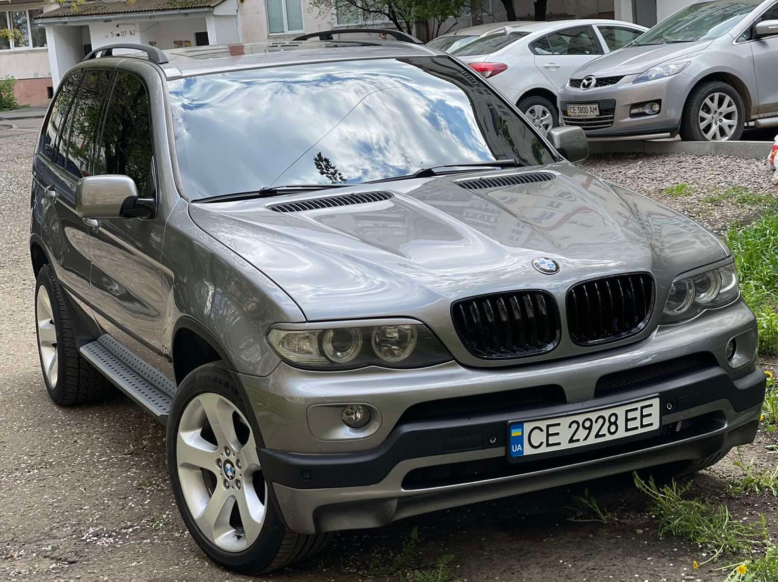 BMW X5 E53 Front 4.6is 4.8 is Splitter Lip Spoiler Bumped Pad 2004-2006 ...