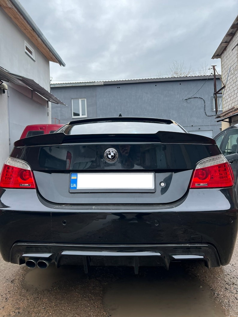 Bmw E60 M4 Style Rear Trunk Spoiler Lip Spoiler DUCKTAIL for Sedan ...