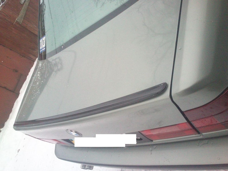 Bmw E34 Spoiler Sedan Rear Spoiler Lip Splitter for All Bmw E34 Sedan ...