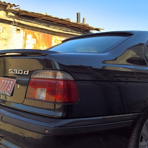 Bmw E39 Spoiler Lip 96-04 5-series Sedan Trunk Spoiler - Etsy