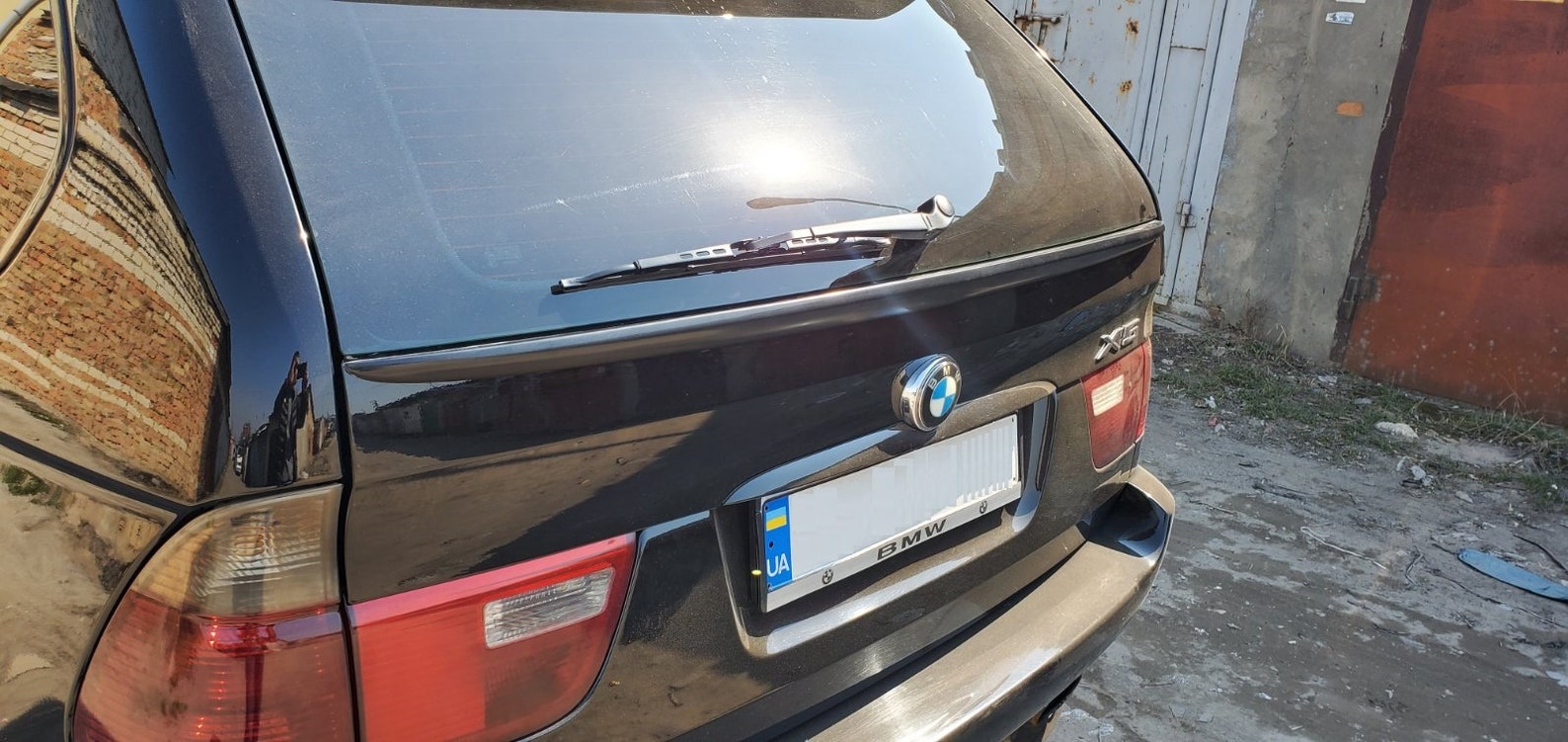 Bmw E53 Lip Spoiler A Rear Boot Trunk Spoiler Wing Lip Tuning X5 - Etsy