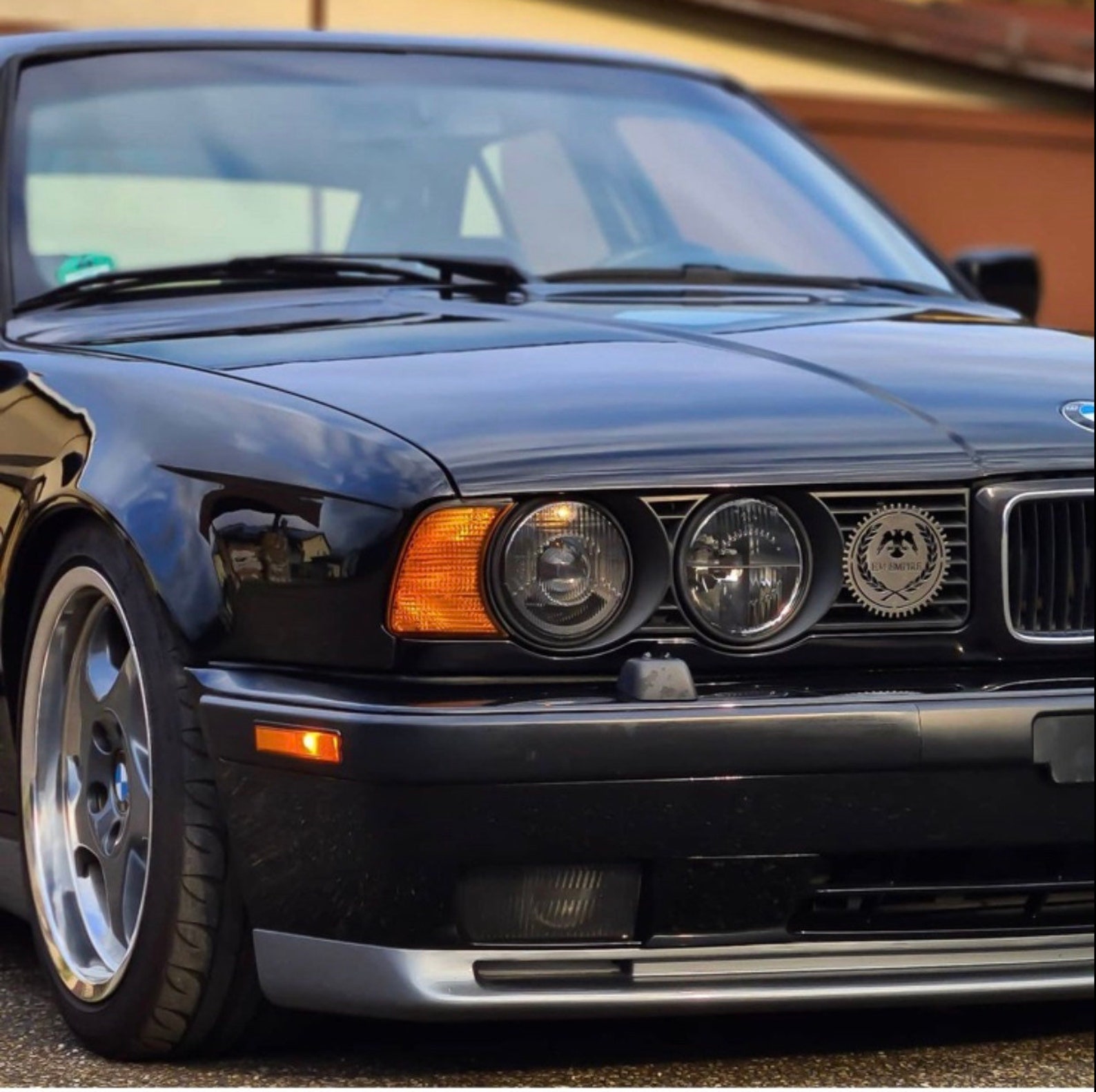 BMW E34 M5 Lip Spoiler Splitter Front for Bumper Trim Front Bumper ...