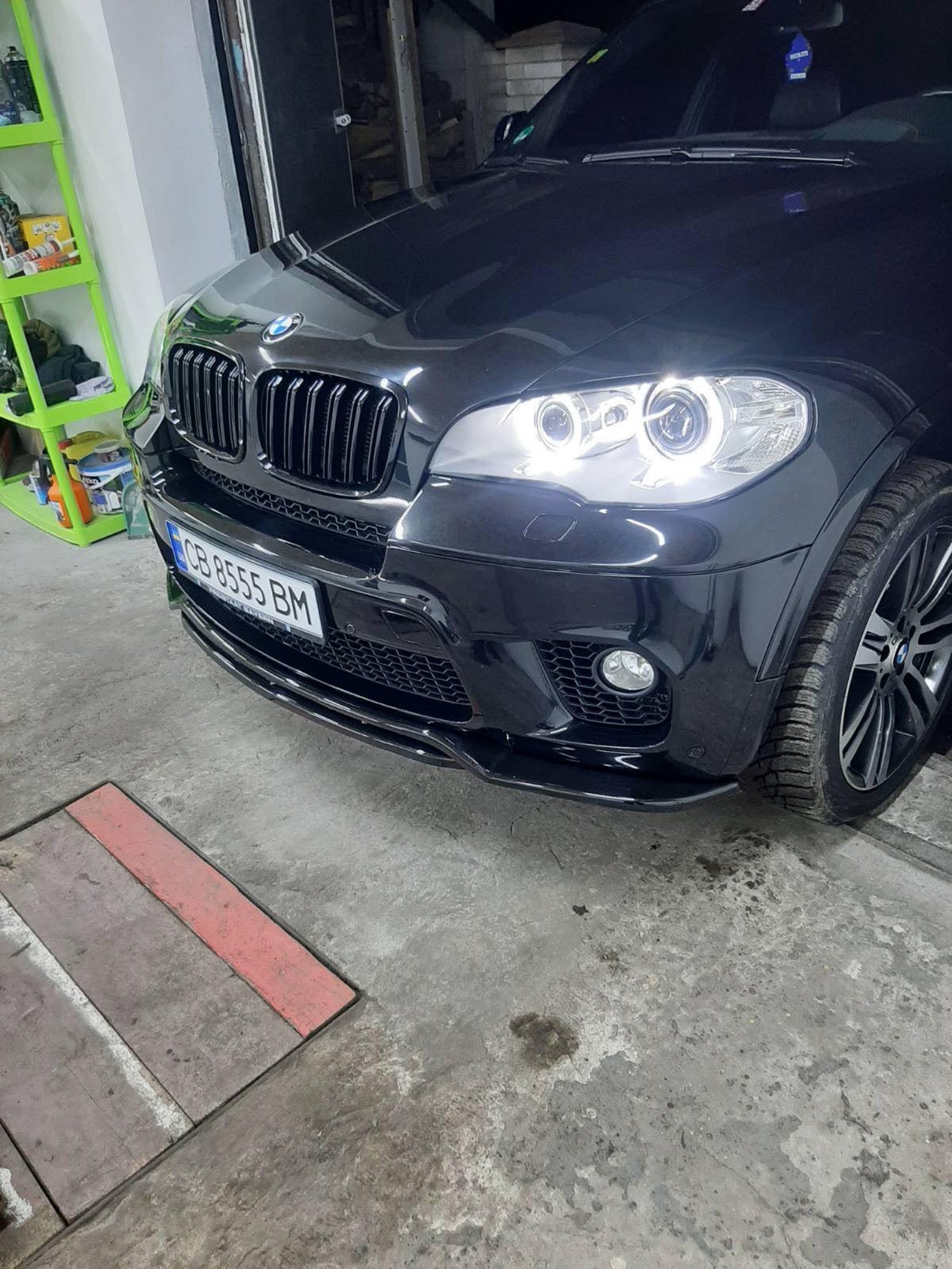 BMW X5 E70 Front Lip Bumper Lip Spoiler for MSPORT Bumpers for 11-13 ...