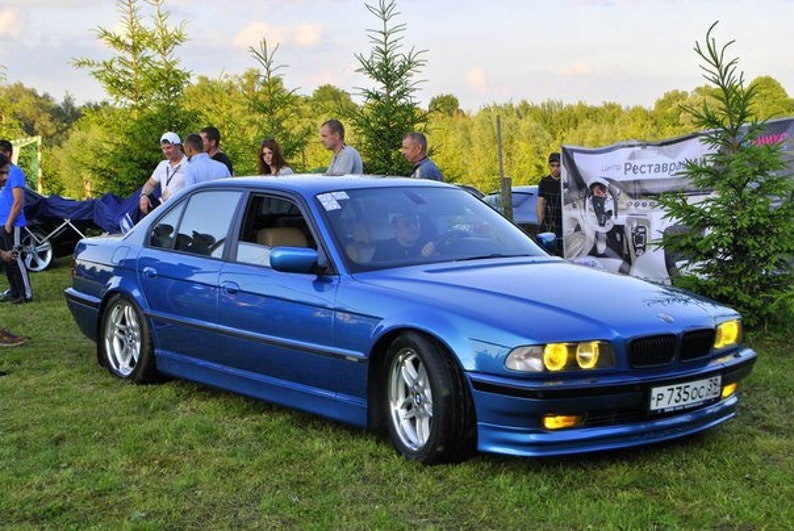 BMW E38 Alpina Style Tuning Front Bumper Apron Full Splitter - Etsy