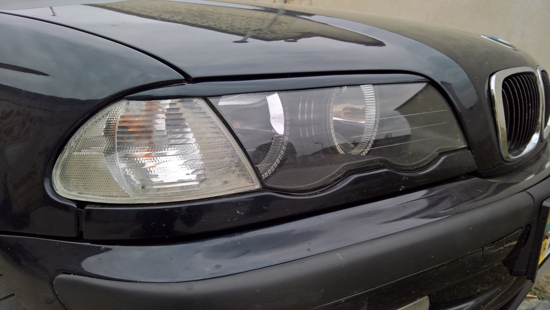 Bmw E46 HEADLIGHT Eye Lid Brows EYELIDS Eyebrows COVER 97-01 - Etsy