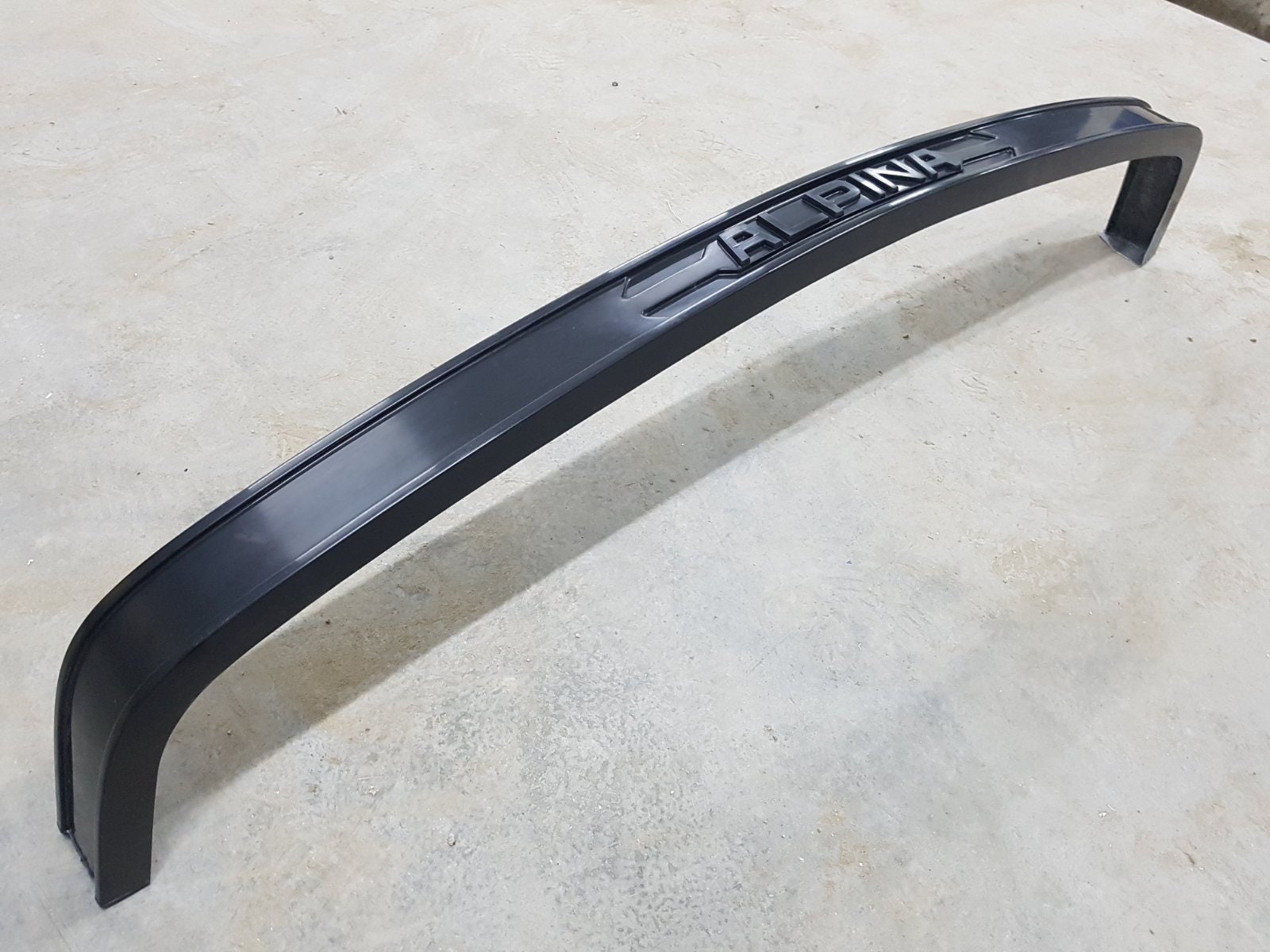 BMW E34 Alpina Style Tuning Front Bumper Splitter Lip Spoiler With ...