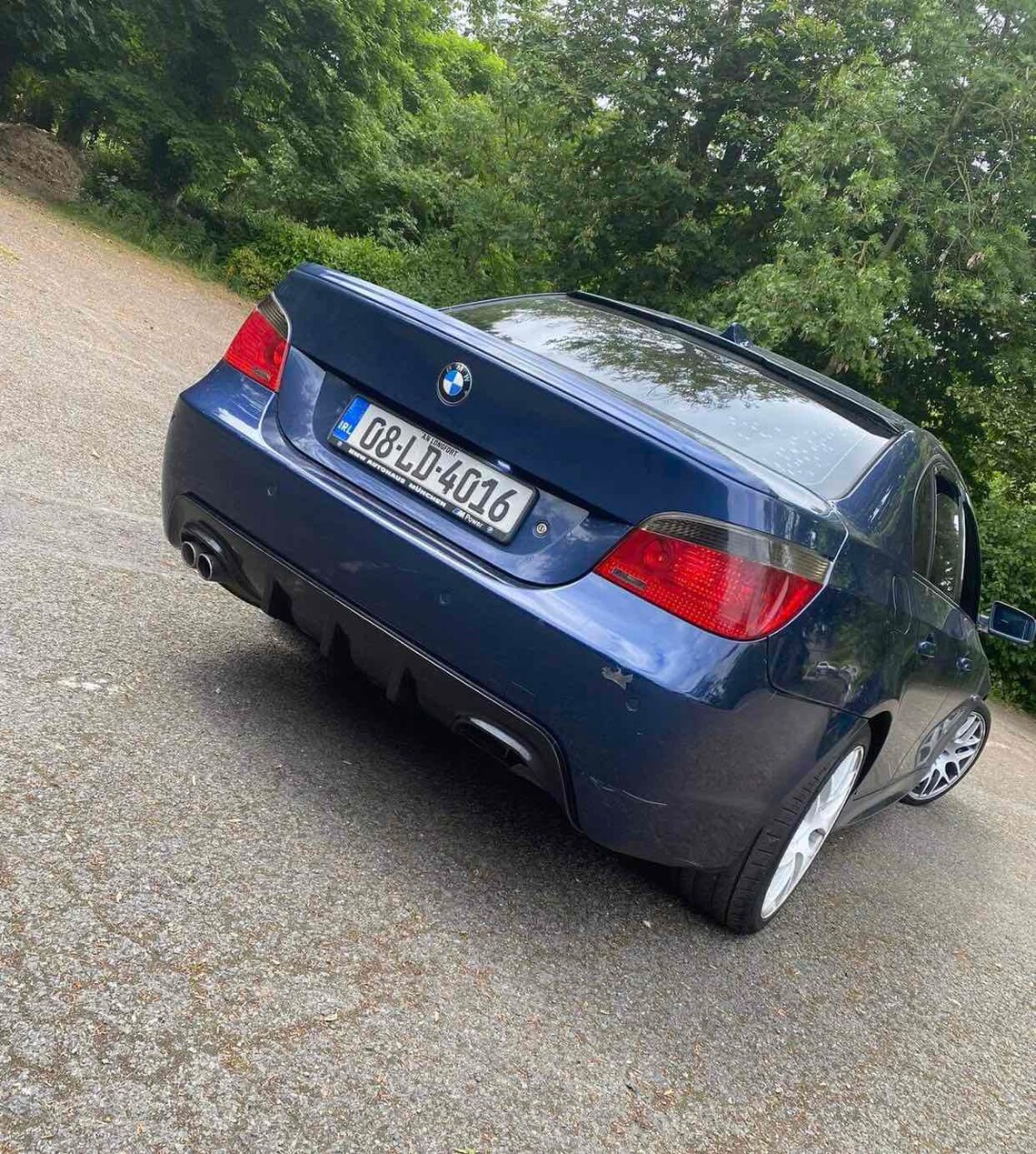 BMW E60 Rear Bumper Diffuser Lip Splitter M5 LIP Spoiler - Etsy