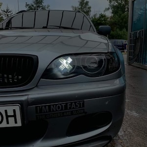 BMW E46 Running Lights Decorative Crosses for Headlights 2pc - Etsy