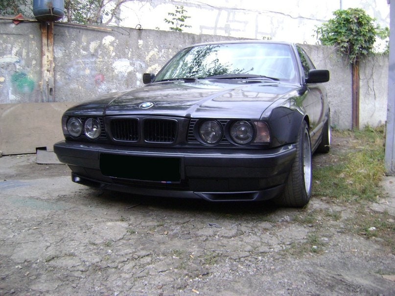 Bmw E34 540 Front Bumper Splitter Lip Spoiler Body Kit Brake - Etsy