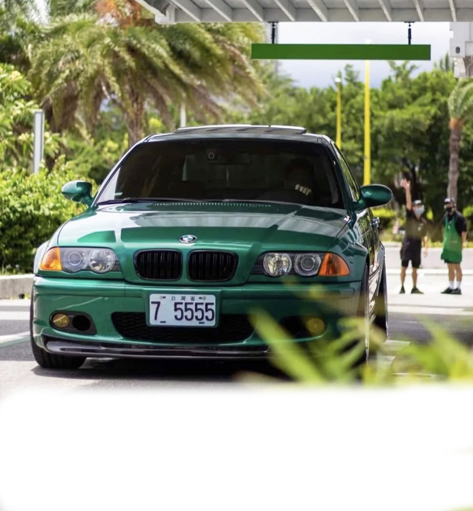 Bmw E46 Front Lip CSL Spoiler MSPORT Bumper Splitter Front Diffuser ...