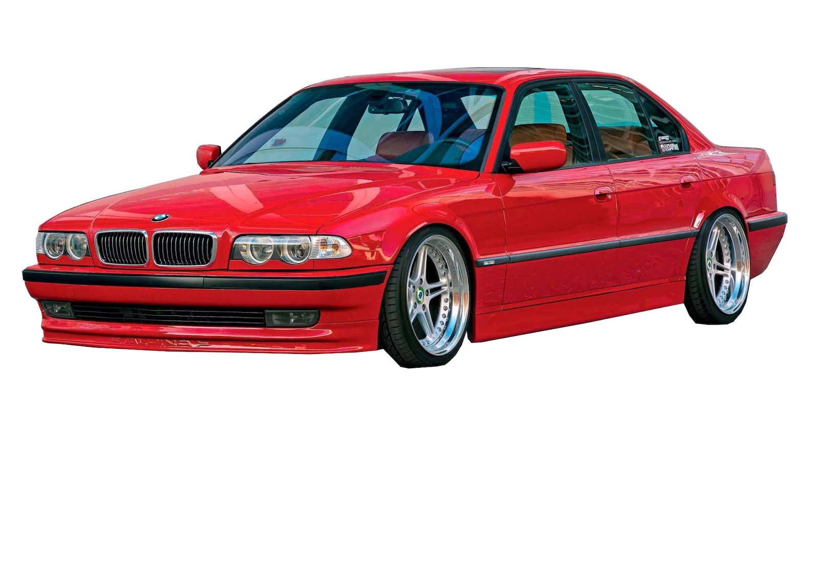 Bmw E38 Alpina Style Front Bumper Lip Spoiler + Spoiler for Window ...