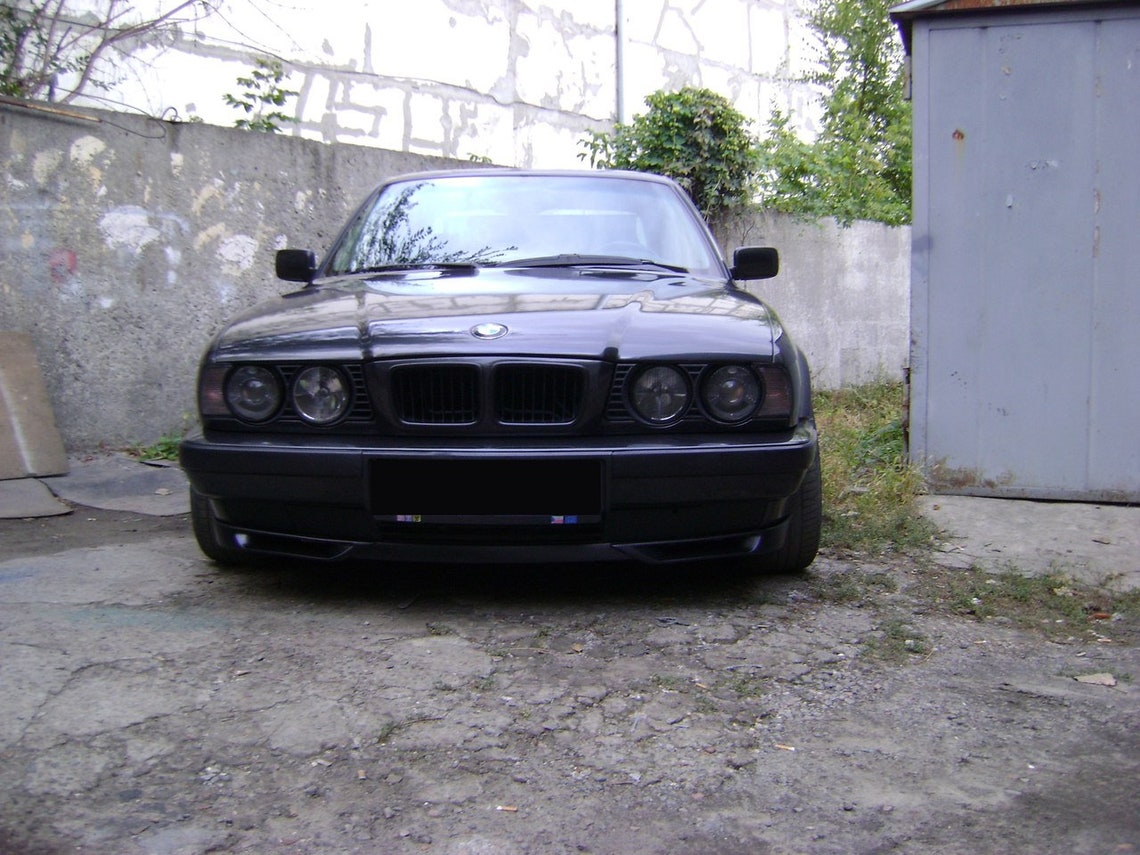 Bmw E34 540 Front Bumper Splitter Lip Spoiler Body Kit Brake - Etsy