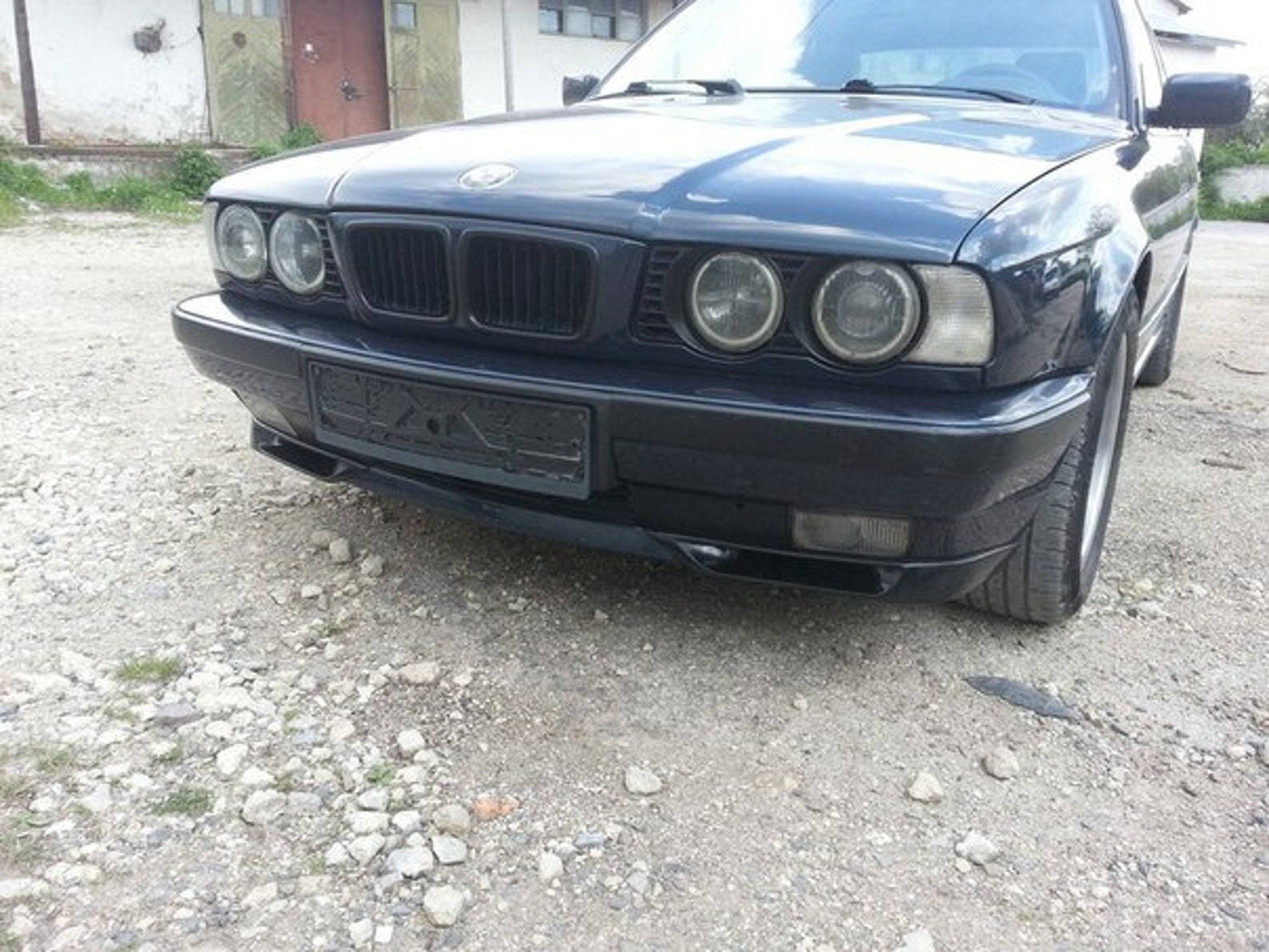 Bmw E34 540 Front Bumper Splitter Lip Spoiler Body Kit Brake - Etsy