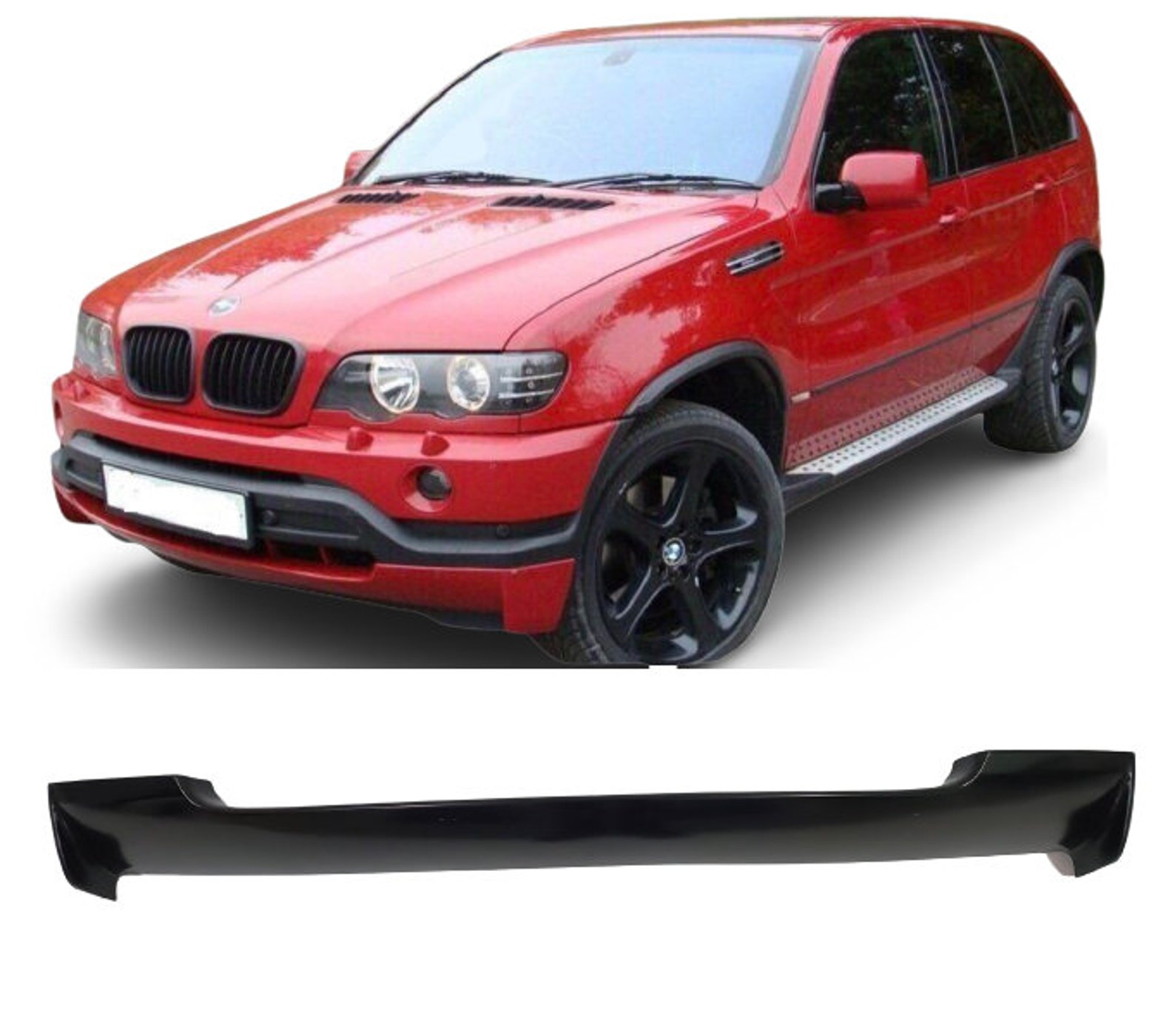 BMW X5 E53 Front Splitter Lip Spoiler Bumped Pad 1999-2003 - Etsy