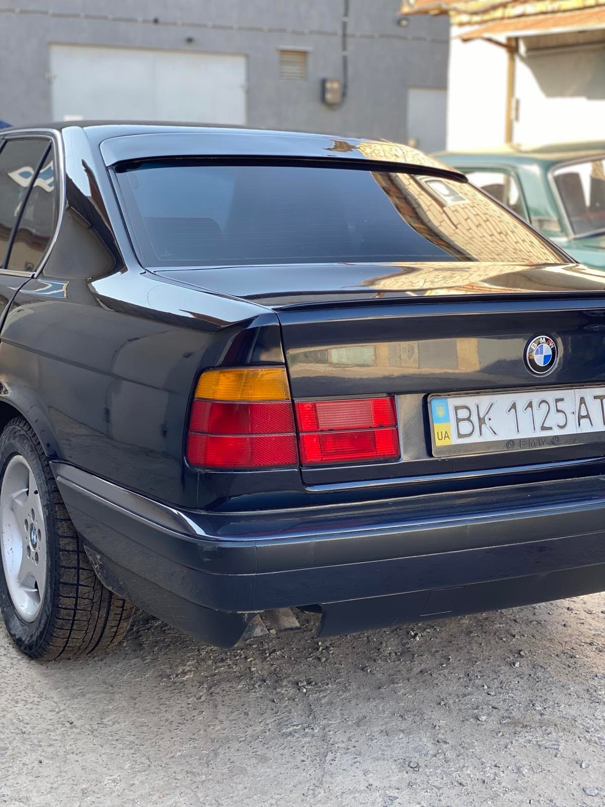 BMW E34 Spoiler Lip 520 525 530 540 M5 Type Rear Roof Spoiler Wing Bmw ...