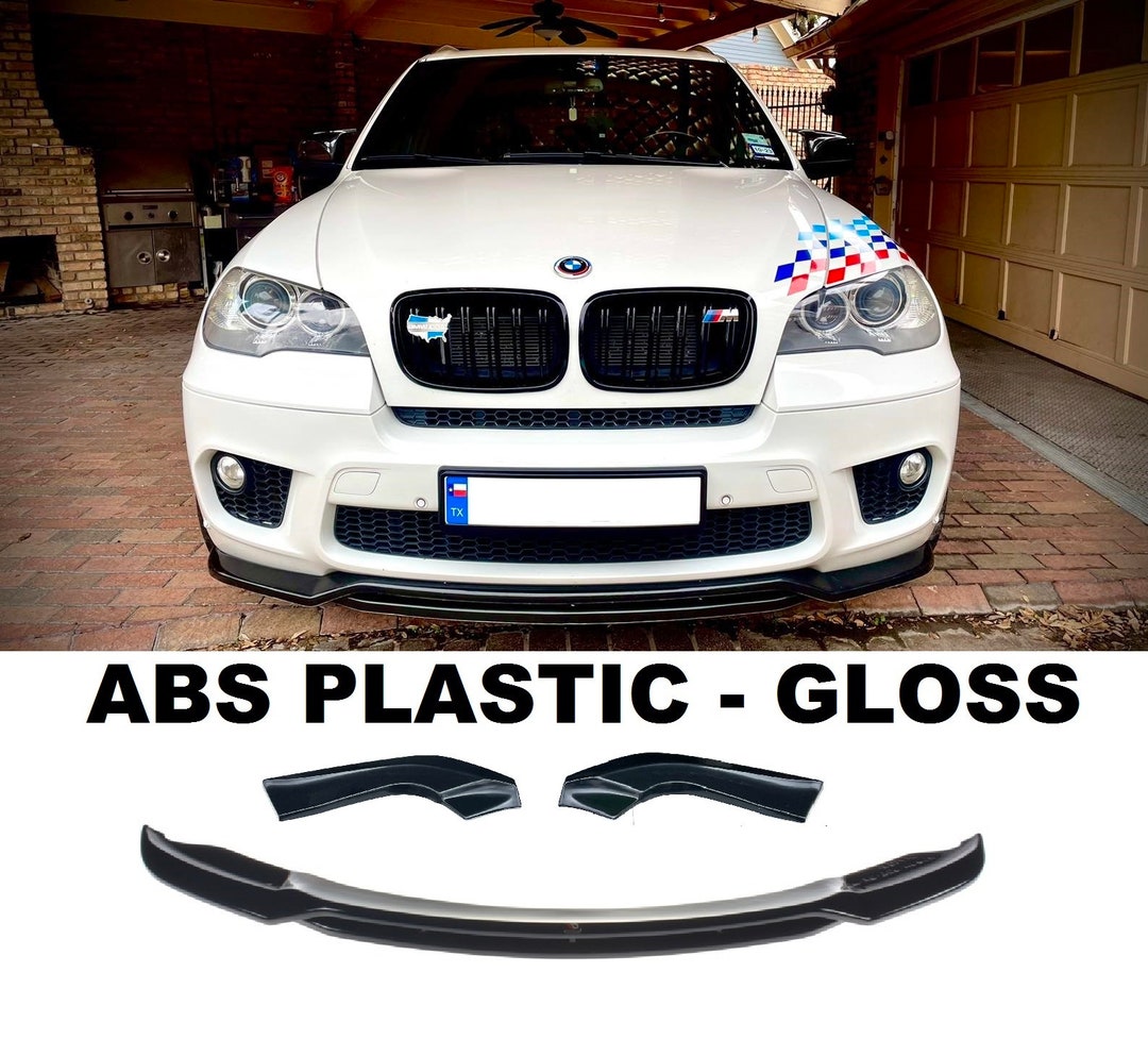 BMW X5 E70 Front Lip and Rear Bumper Lip Spoiler for MSPORT Bumpers for ...