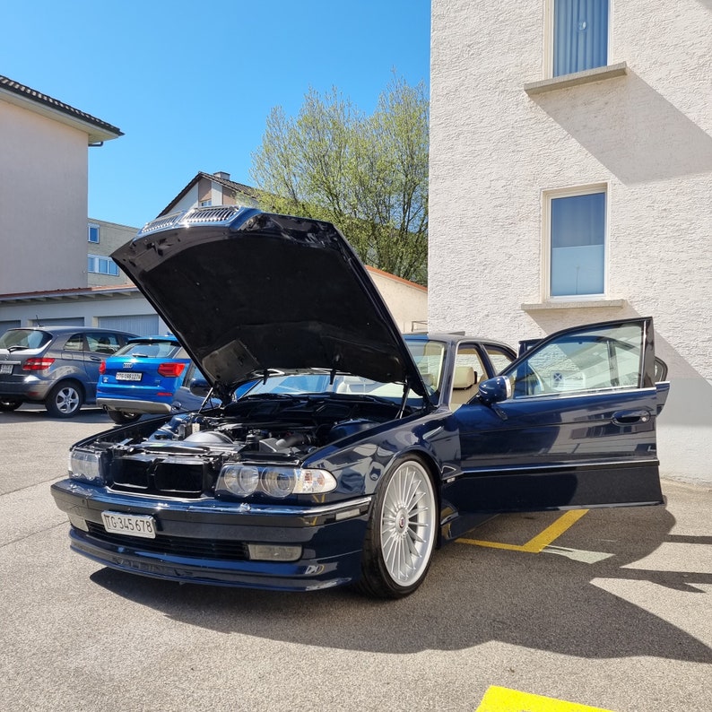 Bmw E38 Alpina Style Front Bumper Lip Spoiler + Spoiler for Window ...