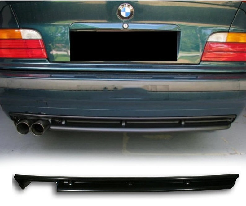 BMW E36 Diffuser 3-series for Rear Bumper Fits 91-99 Lip Body Kit fits ...