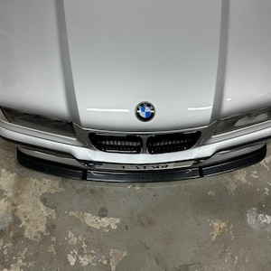 Bmw E36 GT Style Front Lip Spoiler M3 Bumper Splitter Abs Plastic ...