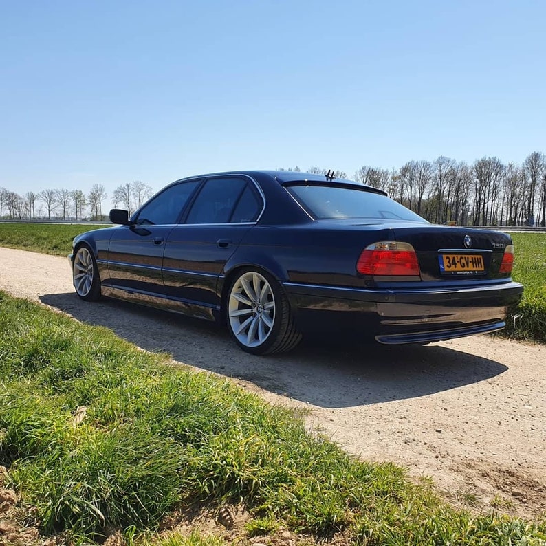 Bmw E38 Alpina Front Bumper Lip Spoiler for Window Headlights Pads 3pc ...