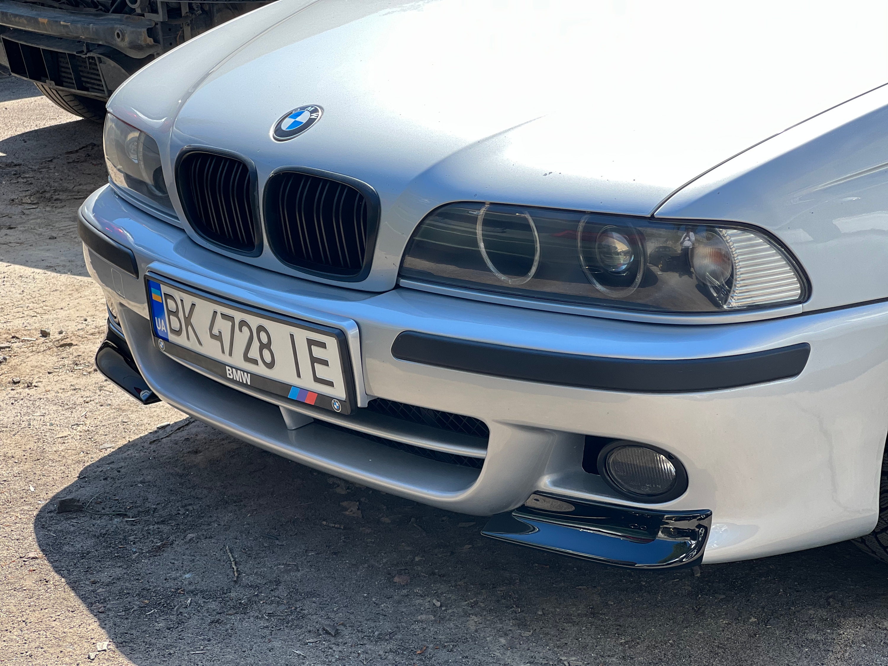 Bmw E39 CSL Front Lip Sides Spoiler for M and M5 Bumper Splitter ...