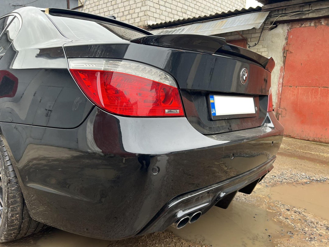 Bmw E60 M4 Style Rear Trunk Spoiler Lip Spoiler DUCKTAIL for Sedan ...