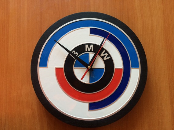 Handmade Wooden BMW Wall Clock Bmw Old Style | Etsy