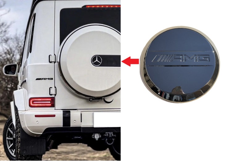 Mercedes-benz W464 W463 W463A Spare Tire Cover AMG Style G-class G63 ...