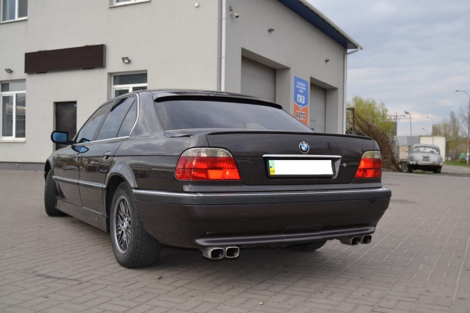 Bmw E38 Alpina Style Front Bumper Lip Spoiler Spoiler for Window ...