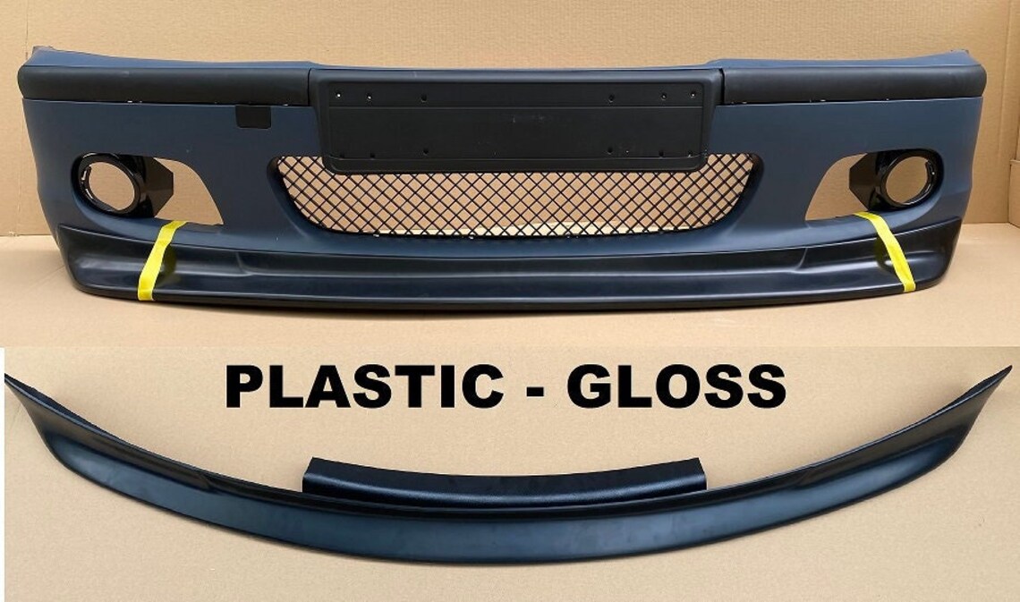 Bmw E46 CSL Front Lip Spoiler MSPORT Mtech 2 Bumper Splitter - Etsy