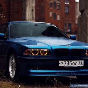 BMW E38 Alpina Style Tuning Front Bumper Apron Full Splitter Lip ...
