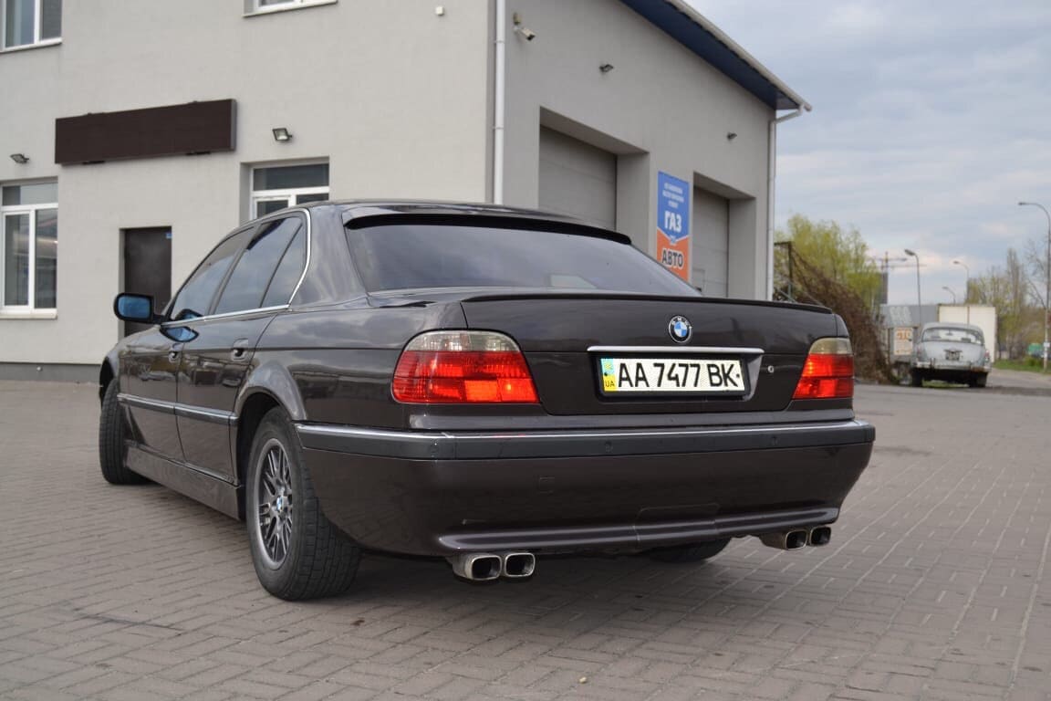 Bmw E38 Spoiler Sedan Rear Spoiler Lip Splitter for All Bmw E38 Sedan ...