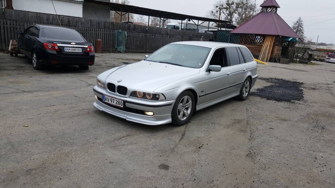 Bmw E39 Front Lip Tuning Front Bumper Apron Full Splitter Lip Spoiler ...