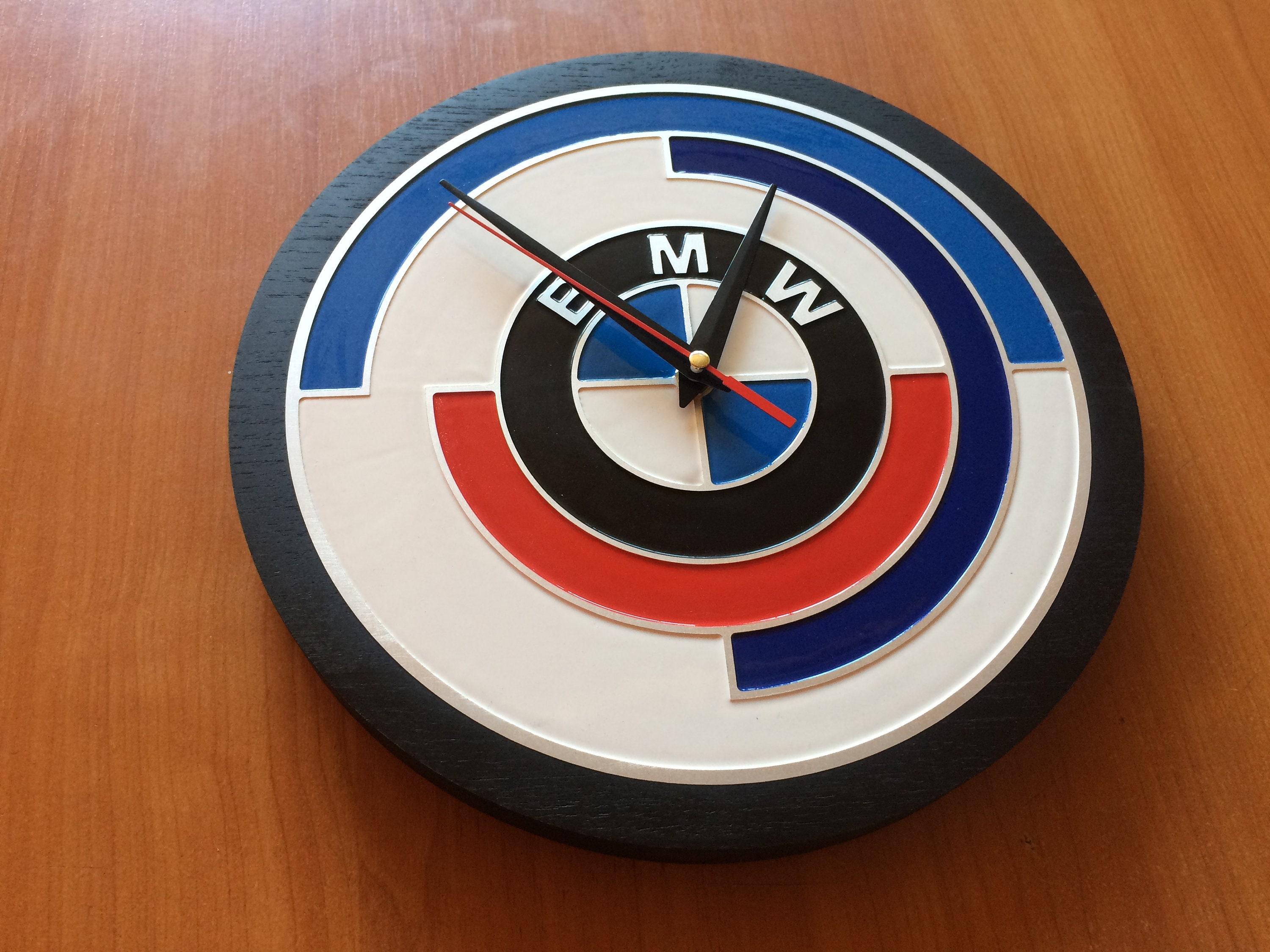 Handmade Wooden BMW Wall Clock Bmw Old Style - Etsy