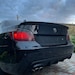 BMW E60 E61 Rear Bumper Diffuser for Msport Bumper Lip Splitter LIP ...