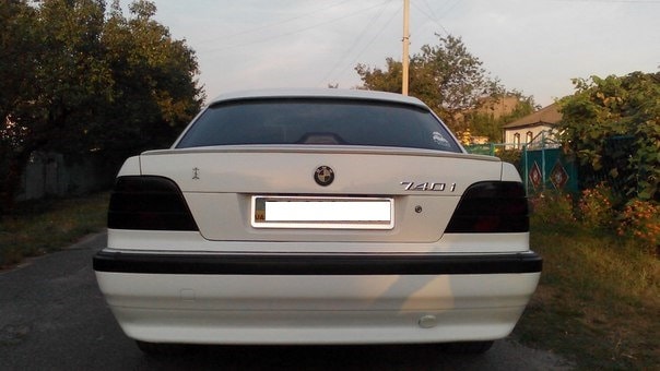Bmw E38 Spoiler Sedan Rear Spoiler Lip Splitter for All Bmw E38 Sedan ...