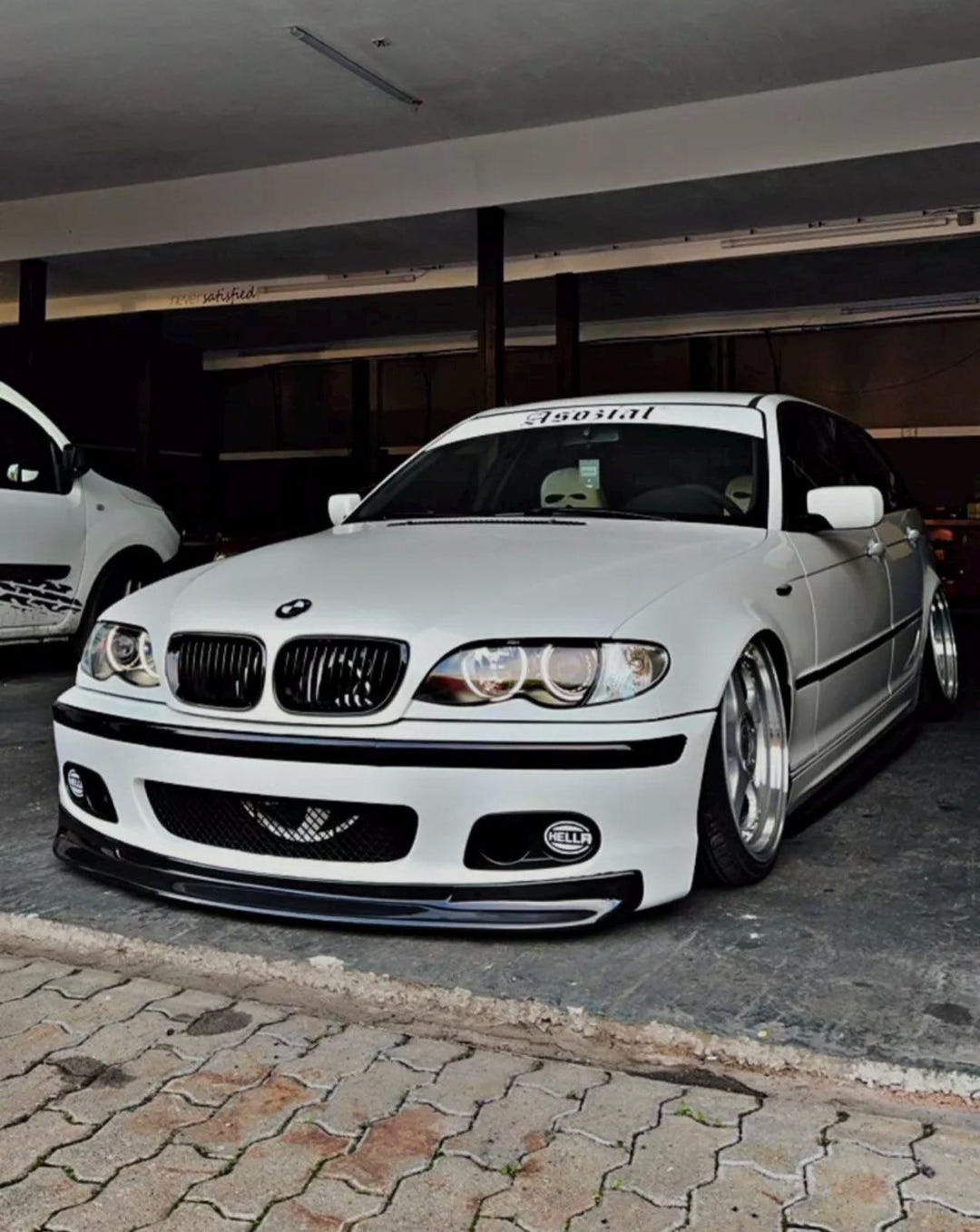 Bmw E46 CSL Front Lip Spoiler for Touring Wagon MSPORT Mtech 2 Bumper ...