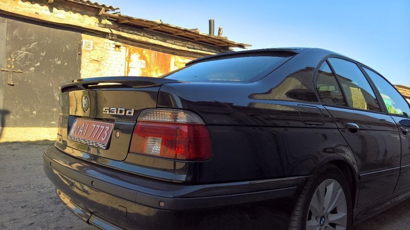 Bmw E39 Spoiler Lip 96-04 5-series Sedan Trunk Spoiler - Etsy