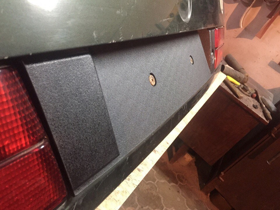 Bmw E34 M5 Rear Number Frame License Plate Bracket / Frame Abs Plastic ...